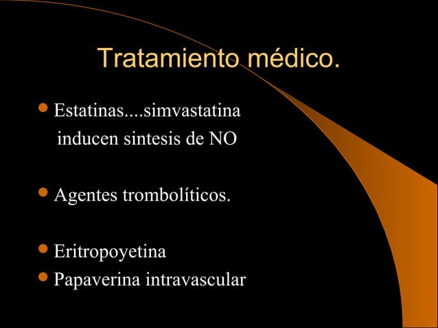 Vasoespasmo arterial cerebral. Fundamentos. | PPT