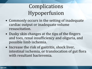 Vassopressors and Inotropes | PPTX
