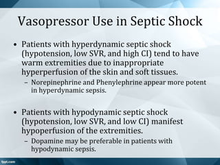Vassopressors and Inotropes | PPTX