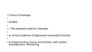 vasopressor and inotropes in brief powerpoint | PPT