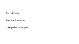 vasopressor and inotropes.pptx explained | PPTX