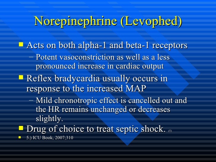 Vasopressors and inotropes
