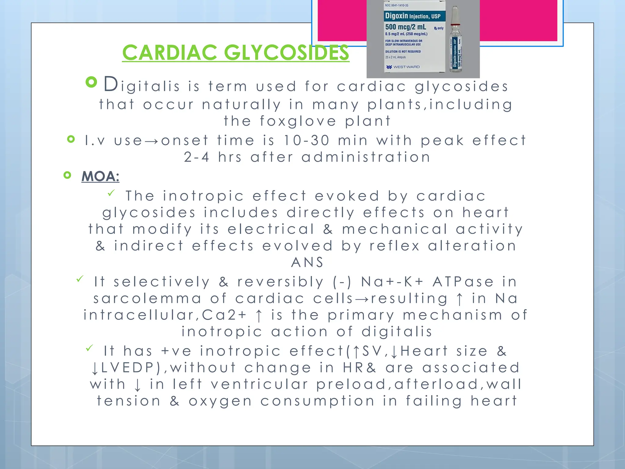 VASOPRESSORS AND INOTROPES USED IN ICU | PPTX