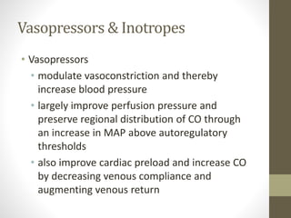 Vasopressors and Inotropes.pptx
