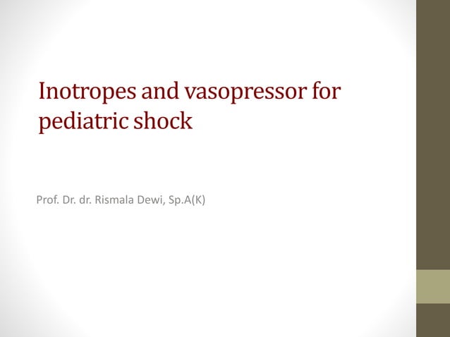 Vasopressors and Inotropes.pptx