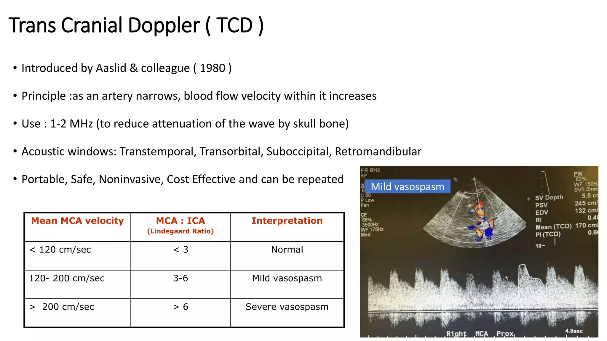 Vasospasm in subarachnoid haemorrhage pre finale | PPTX
