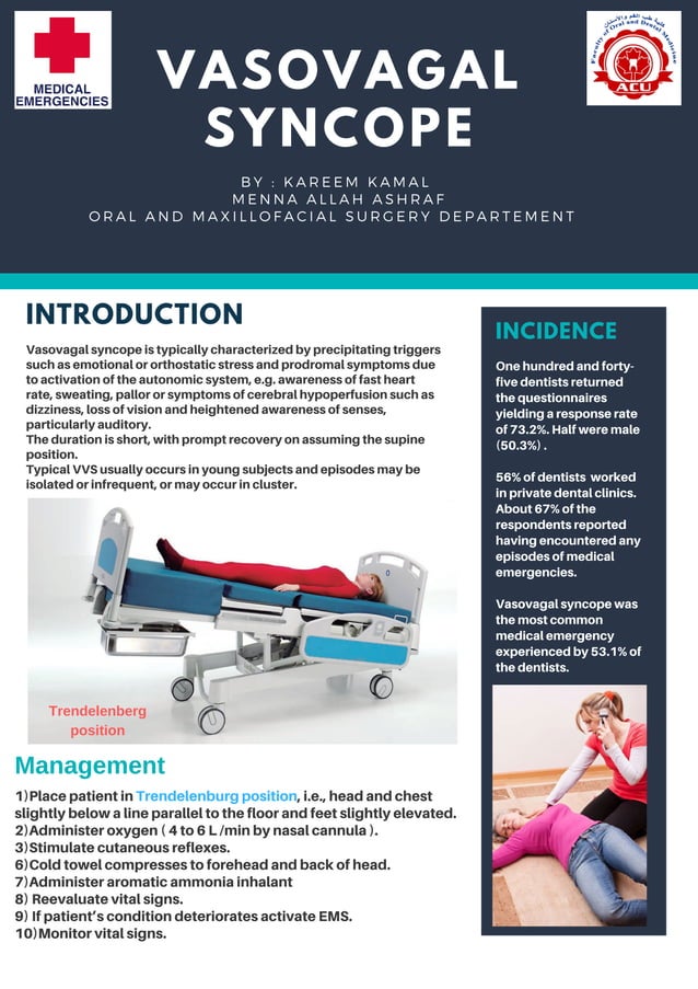 Vasovagal syncope poster | PDF