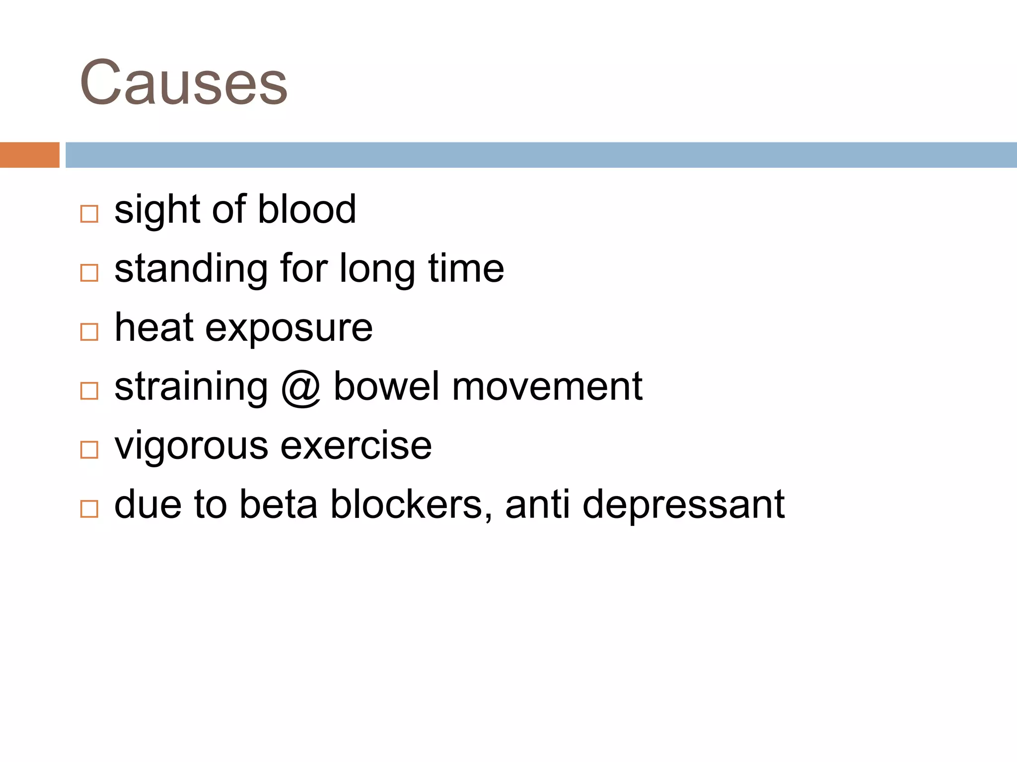 Vaso vagal syncope | PPTX