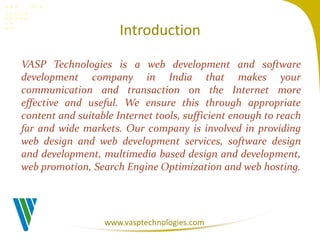 Vasp Technologies | PPT