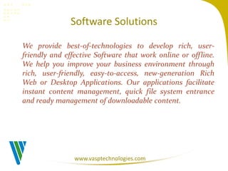 Vasp Technologies | PPT