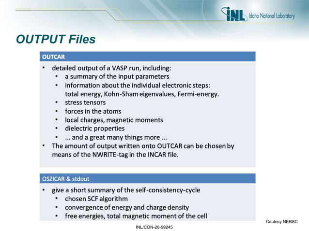 vasp_tutorial.pptx | Chemistry | Science