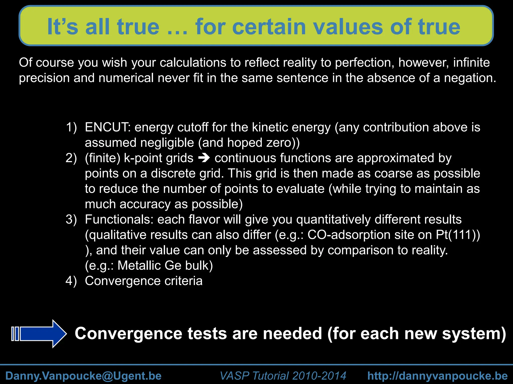 VASPTutorial_2014 old vasp tut download | PDF