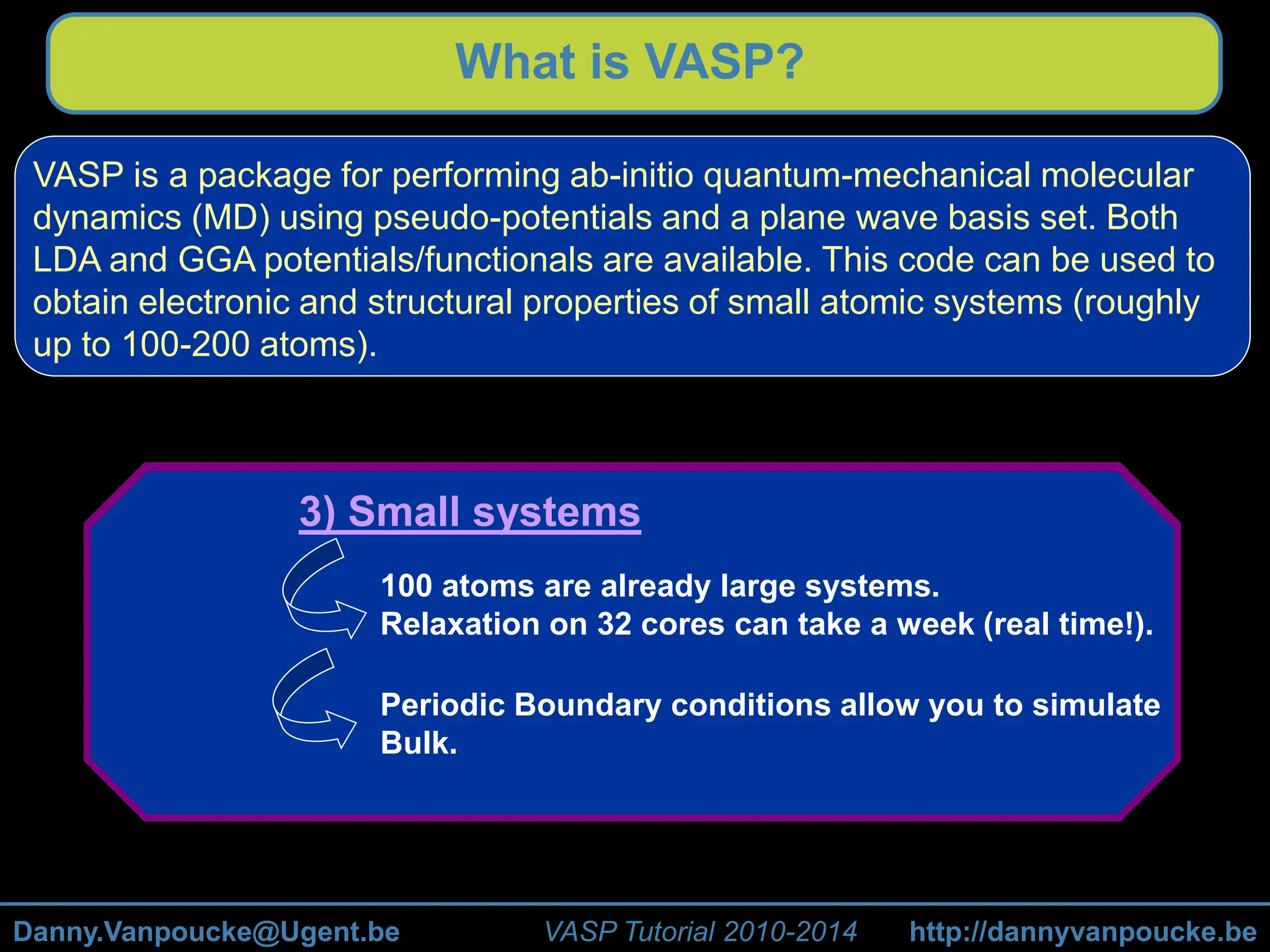 VASPTutorial_2014 old vasp tut download | PDF