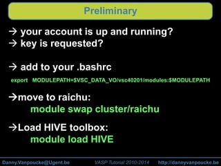 VASPTutorial_2014 old vasp tut download | PDF | Chemistry | Science