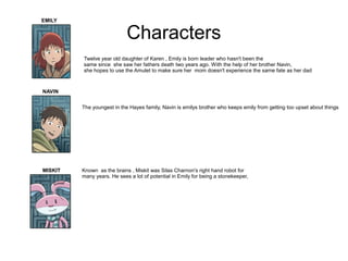 Amulet Book Characters