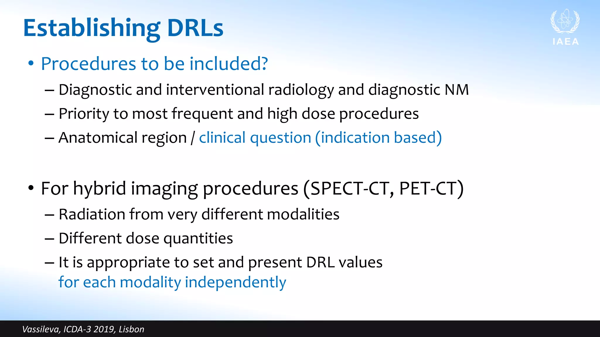 Diagnostic Reference Levels (DRLs): The concept and use | PDF