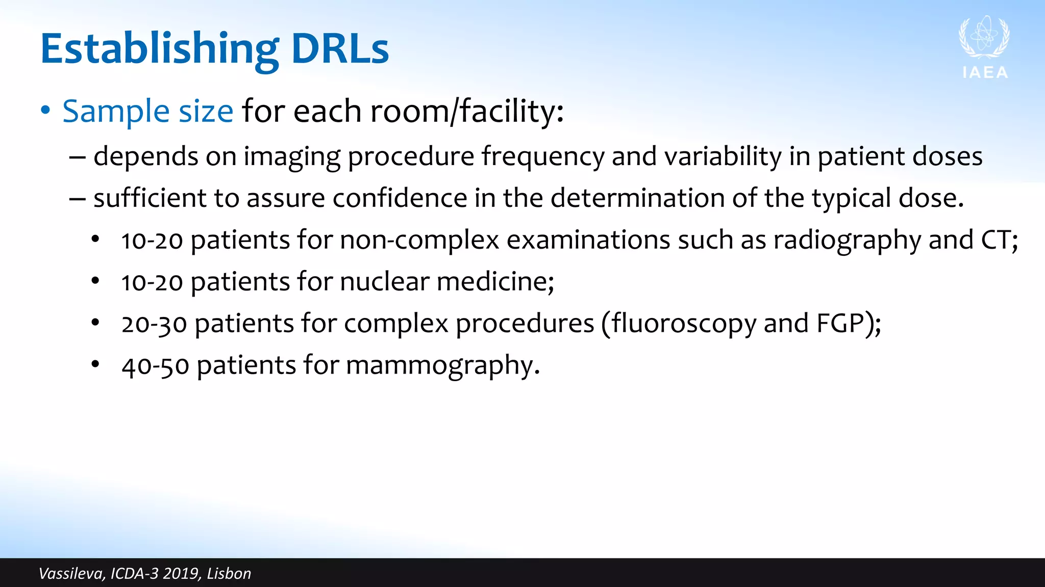 Diagnostic Reference Levels (DRLs): The concept and use | PDF