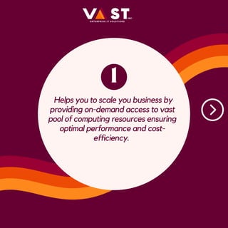 VAST ITES INC. - 5 REASONS WHY YOU NEED AWS CLOUD SERVICES TODAY!.pdf