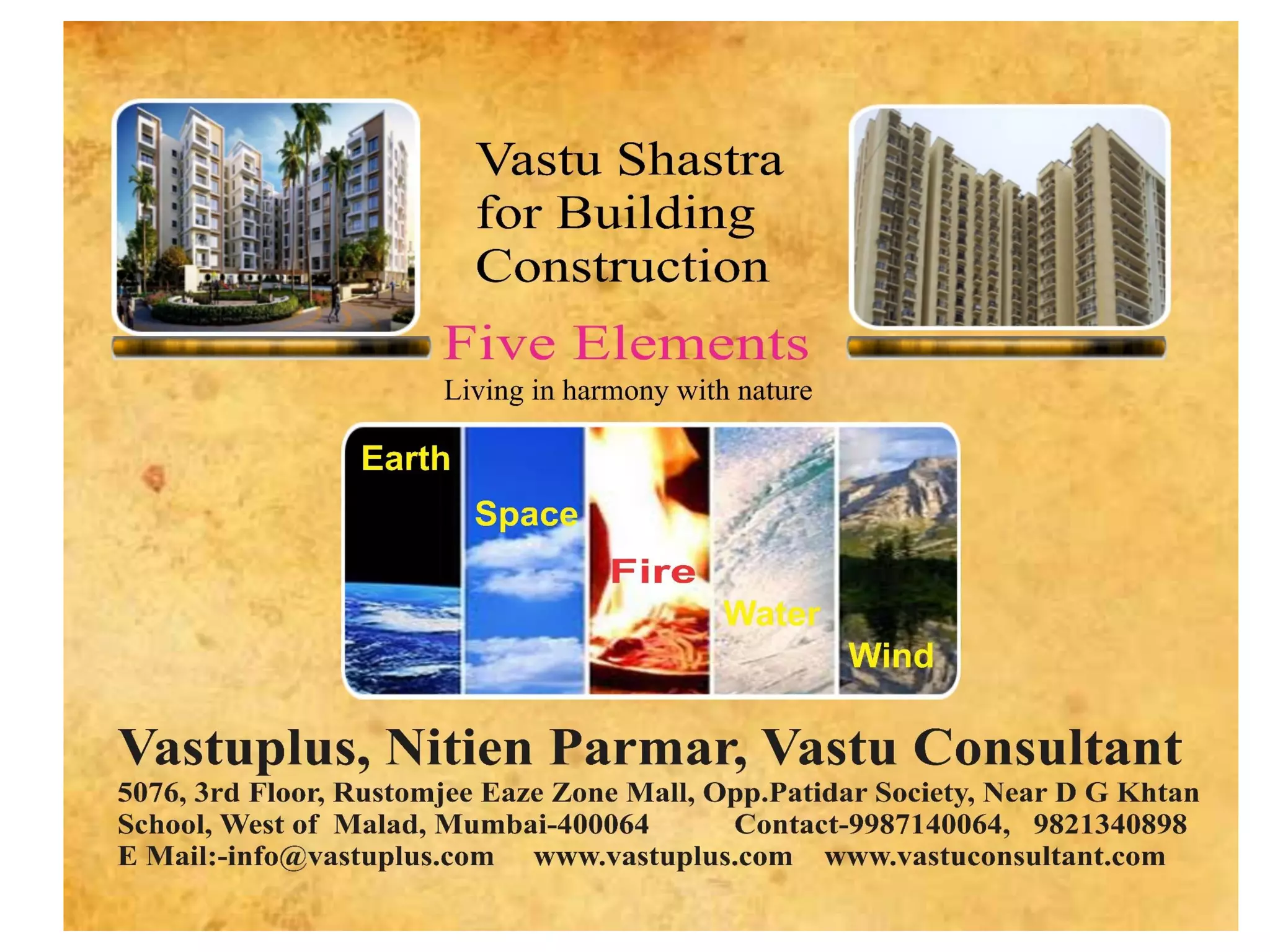 Vastu for Building Construction for Realestate Developers by Mr. Nitien ...