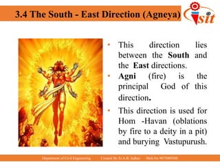 Importance of Direction and knowledge in Vastu Shtra | PPTX