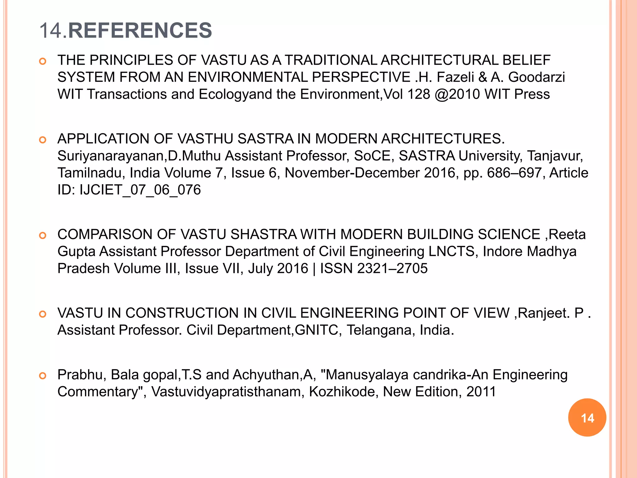 Vastu shatra in civil engineering . ppt .. | PPTX