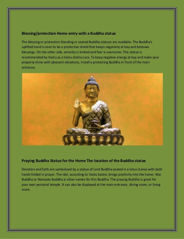 Vastu Suggestions for Buddha Statues in The Home.pdf