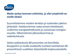 Vastuullinen Valio | PDF