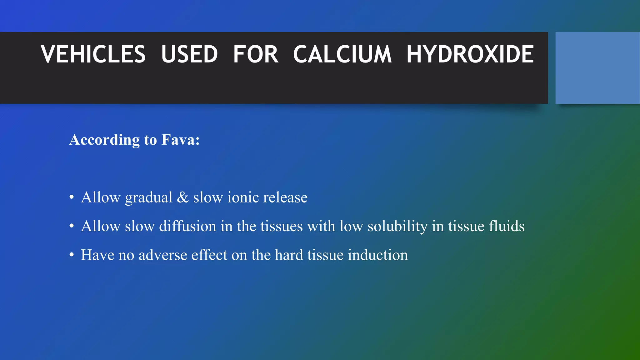 calcium hydroxide | PPTX