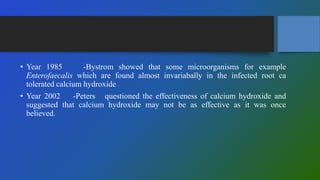 calcium hydroxide | PPTX