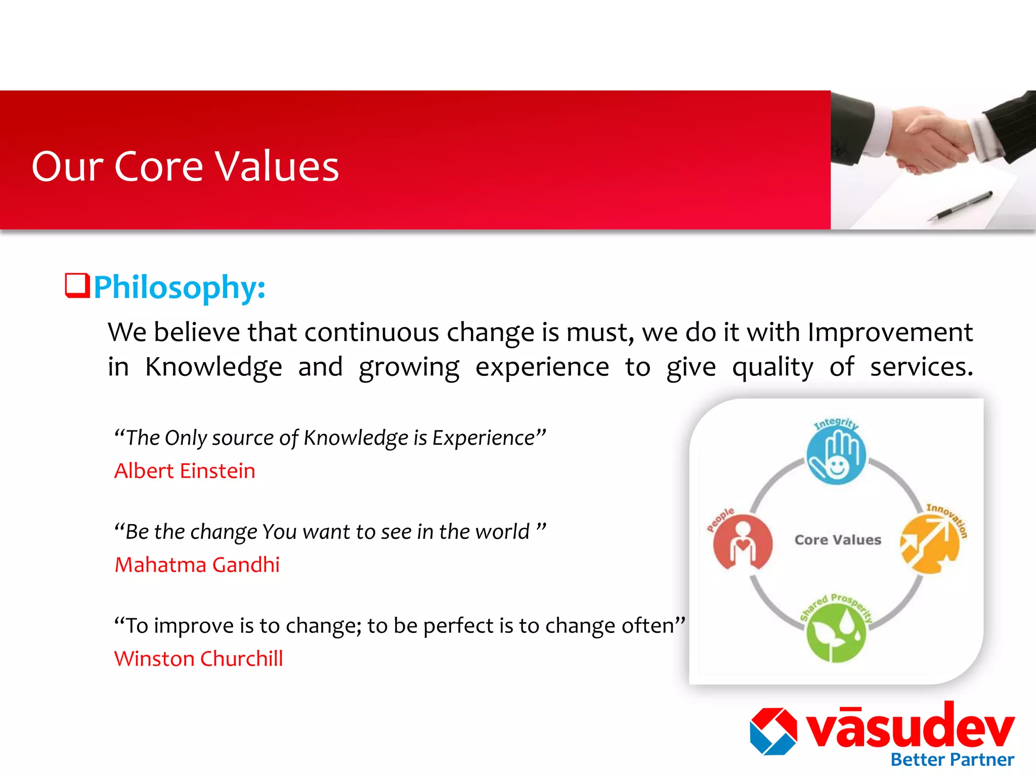 Vasudev Global Profile | PDF | Business | Business and Finance