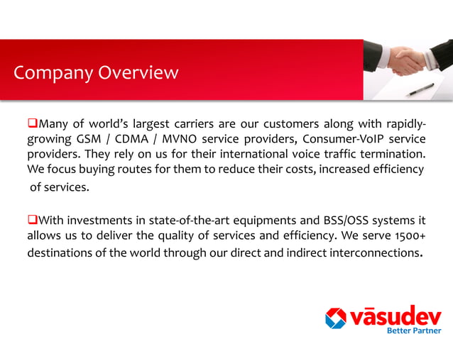 Vasudev Global Profile | PDF | Business | Business and Finance