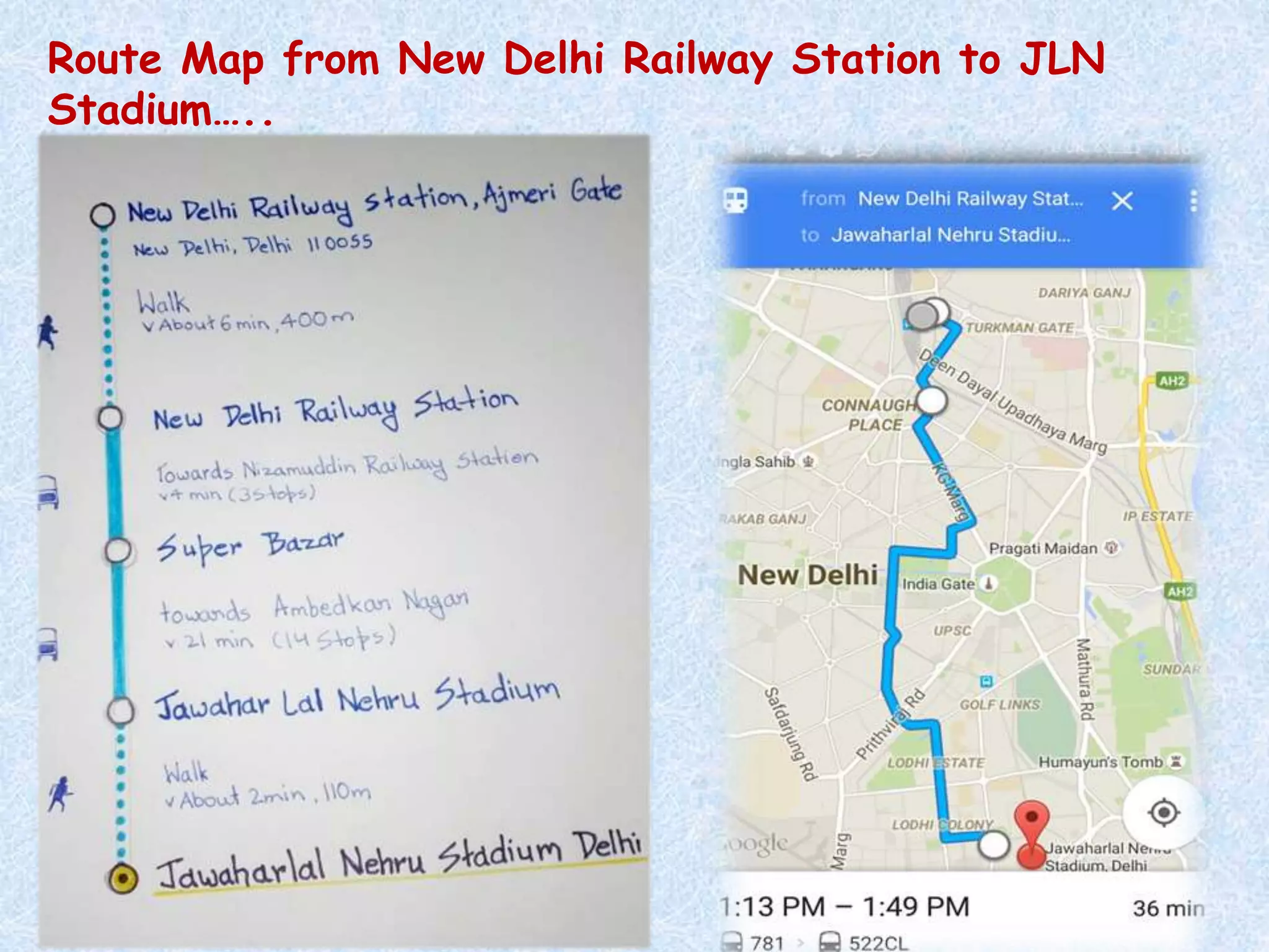 presentation on jln stadium | PPTX
