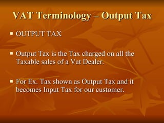 Value Added Tax | PPT