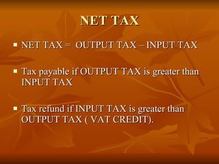 Value Added Tax | PPT