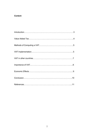 vat | DOC | Personal Taxes | Personal Finance