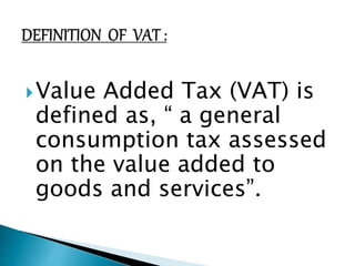 Vat | PPT