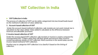 VAT. ppt for BBA student | PDF