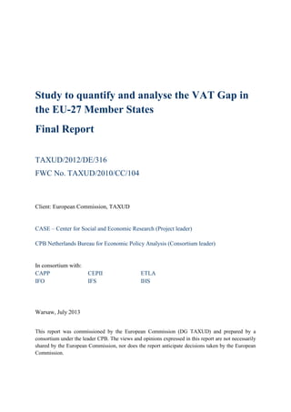 Vat gap analyza | PDF