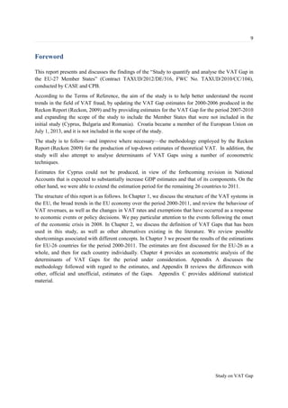 Vat gap analyza | PDF