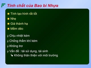 Vat lieu-lam-bao-bi-nhua | PDF