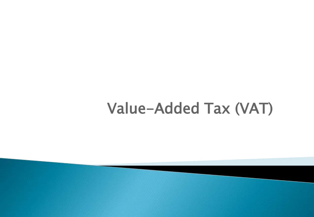 VAT-Powerpoint-March-2023.pptx | Personal Taxes | Personal Finance