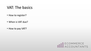 VAT - The Basics And Beyond - Joe Cox | PPTX