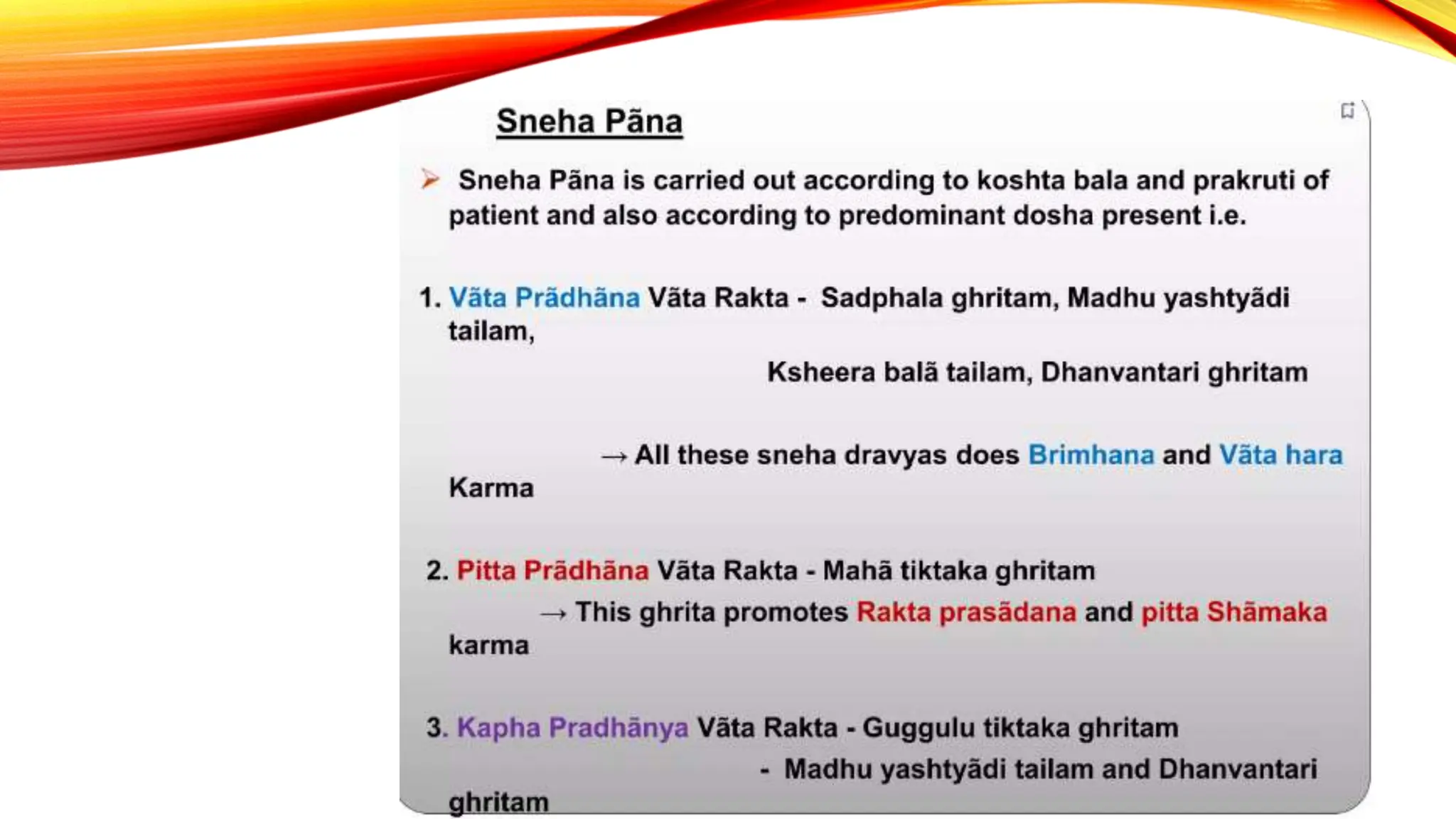 Vata-rakta disease in ayurveda cause, management | PPTX