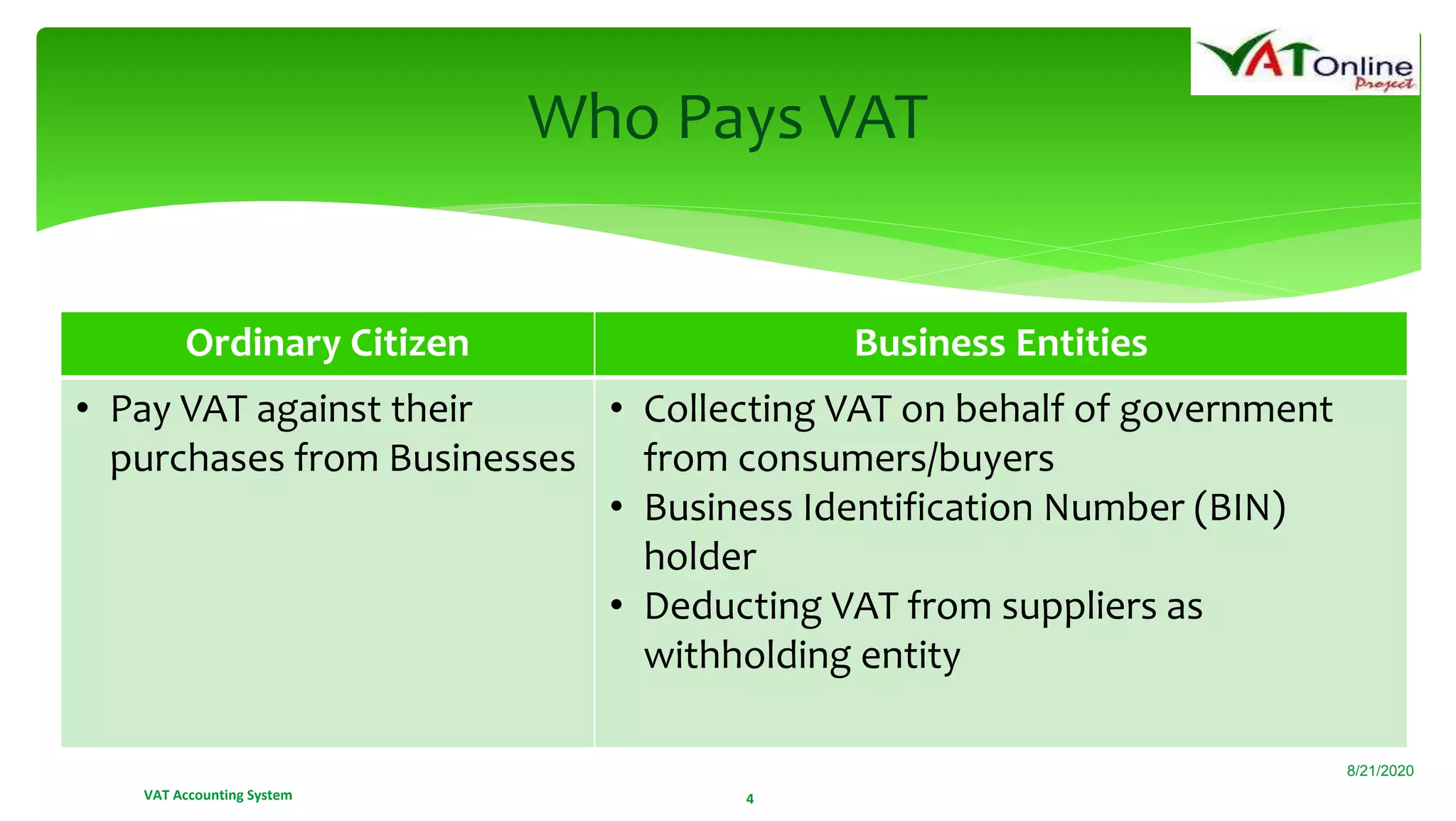 Vat accounting system new vat | PPTX