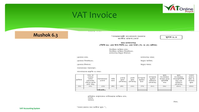 Vat accounting system new vat | PPT