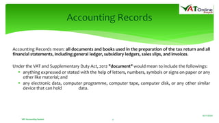 Vat accounting system new vat | PPT
