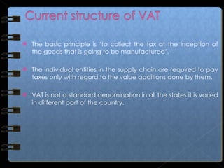 Vat And Its Applications | PPT