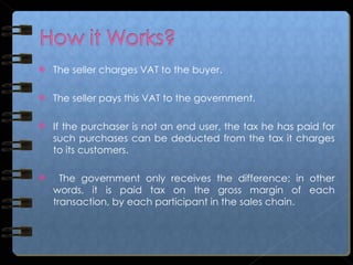 Vat And Its Applications | PPT