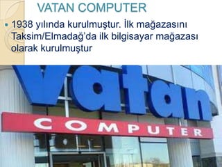 Vatan sunum | PPT