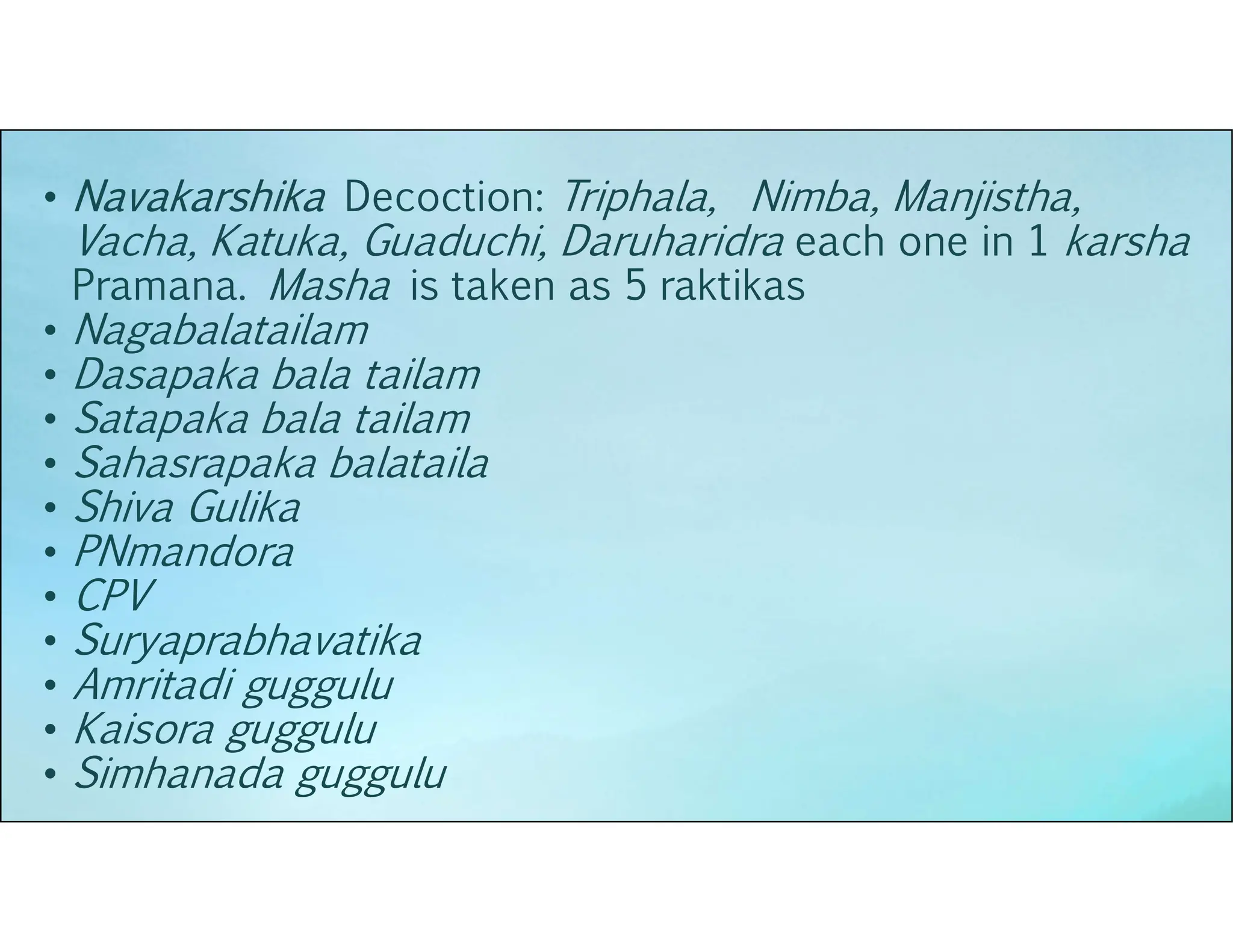 VATARAKTA formulations .pdf acc to different authors | PDF